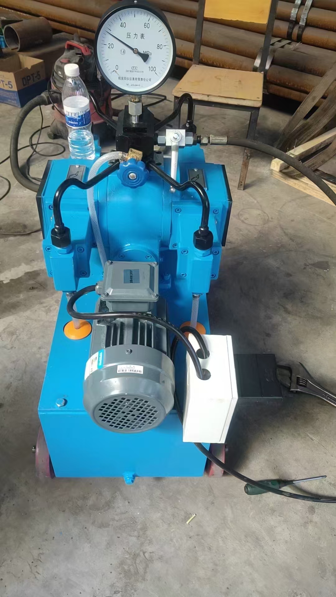 Hydrostatic pressure test for Pipe fittings products - Global Excellent ...