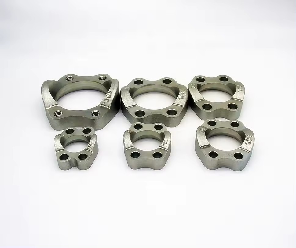 SAE J518C 3000-6000psi ISO 6161, ISO 6162 stainless hydraulic flange ...