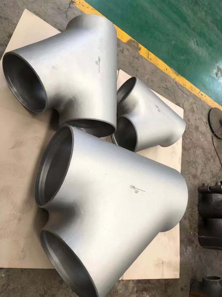 ASME B16.9 Seamless 45 Degree Butt-Welded Lateral Tee Y tee for Water ...