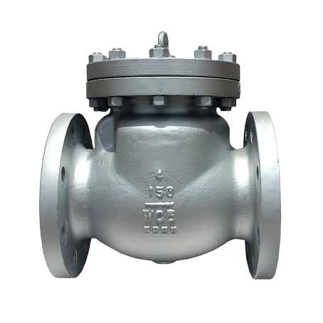 Carbon steel WCB Lift Flange H41H Class150 Check Valve high Temperature ...