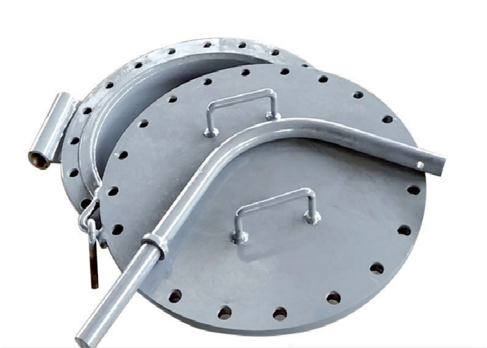 Carbon steel Round PN10 DN500tank Manway Manhole with Flange - Global ...